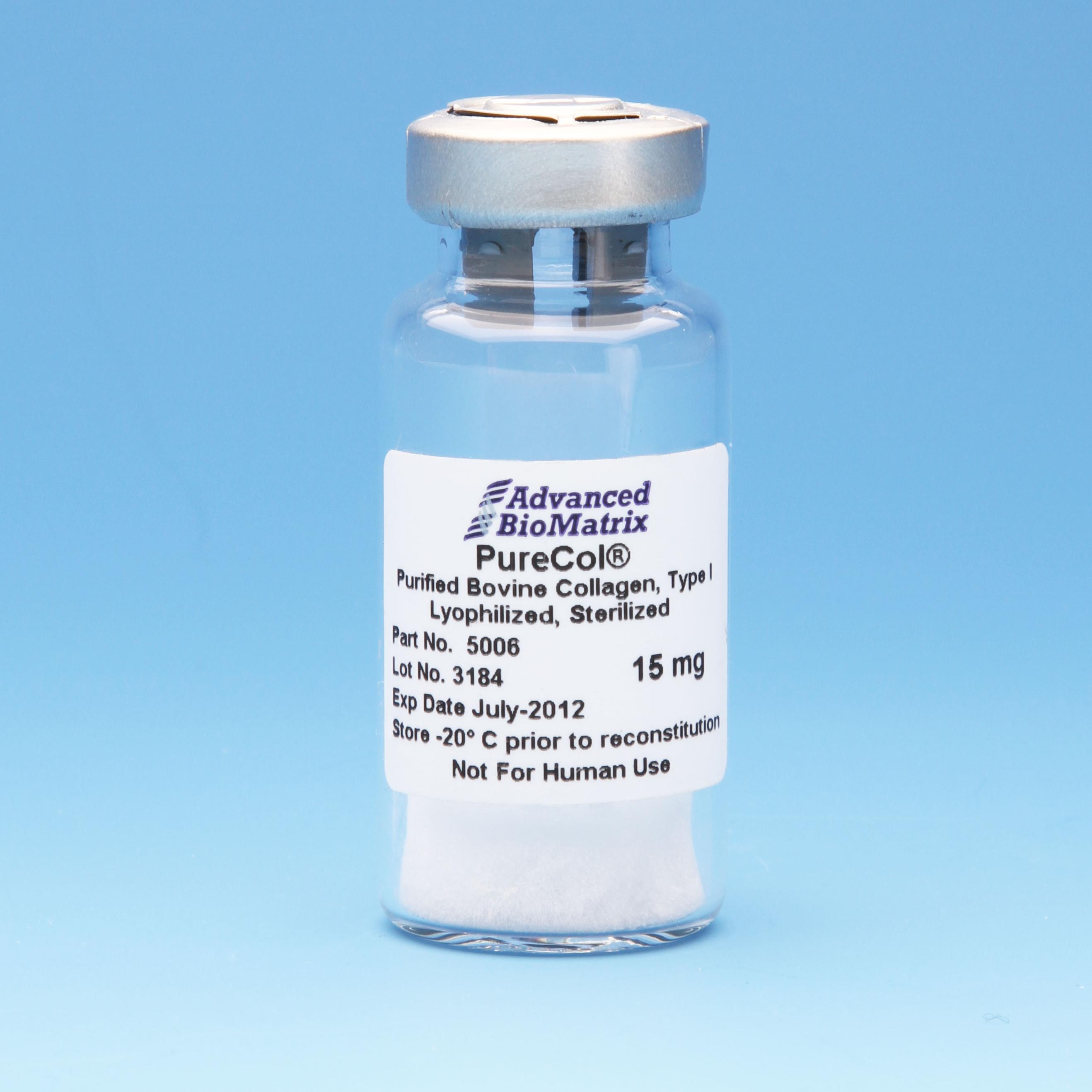 Advanced BioMatrix - PureCol® Lyophilized, 15 mg (bovine) #5006 Advanced BioMatrix - PureCol® Lyophilized, 15 mg (bovine) #5006